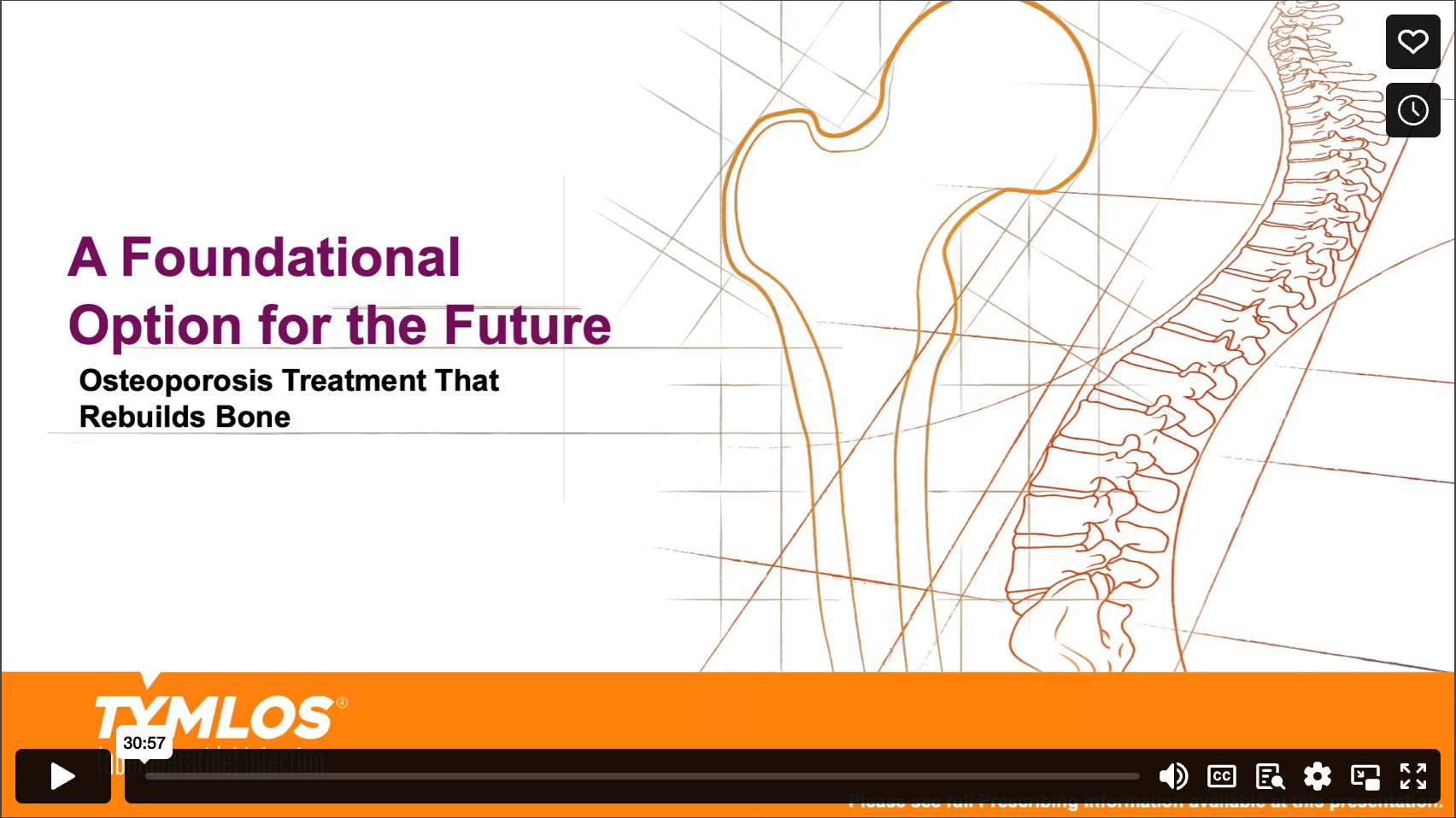 TYMLOS® (abaloparatide) injection | For Healthcare Professionals